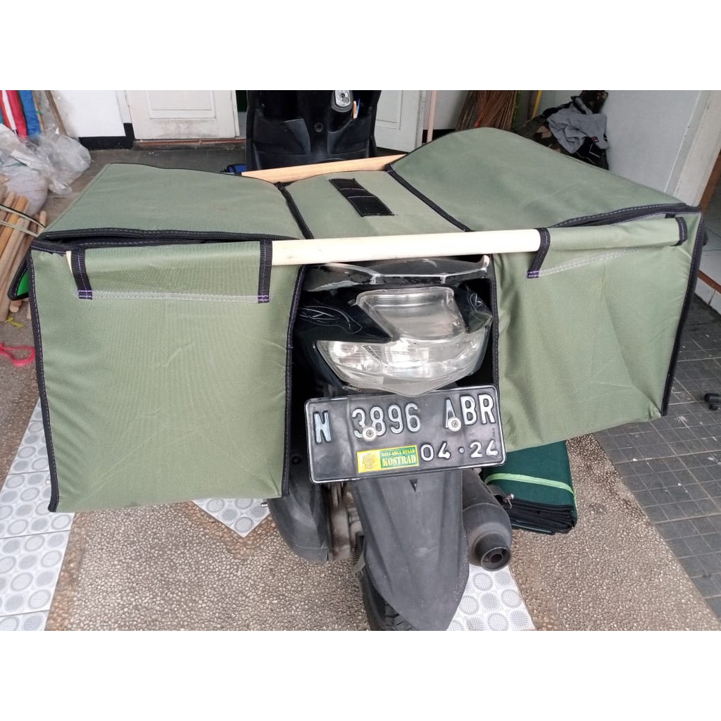 Jual TPO Tas Motor Tas Obrok Tas Pos Anti Air Size Jumbo | Shopee Indonesia
