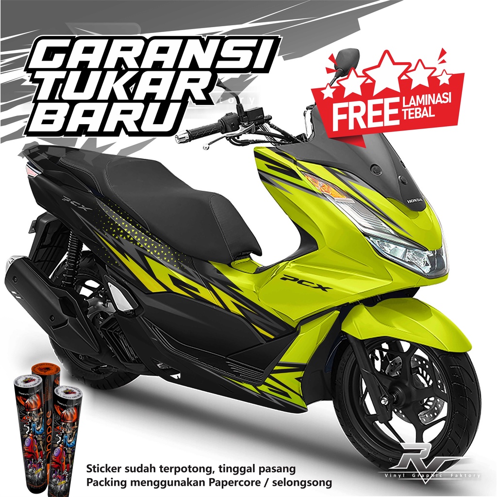 Jual Decal sticker / stiker motor Pcx 160 pcx 150 full body / striping ...