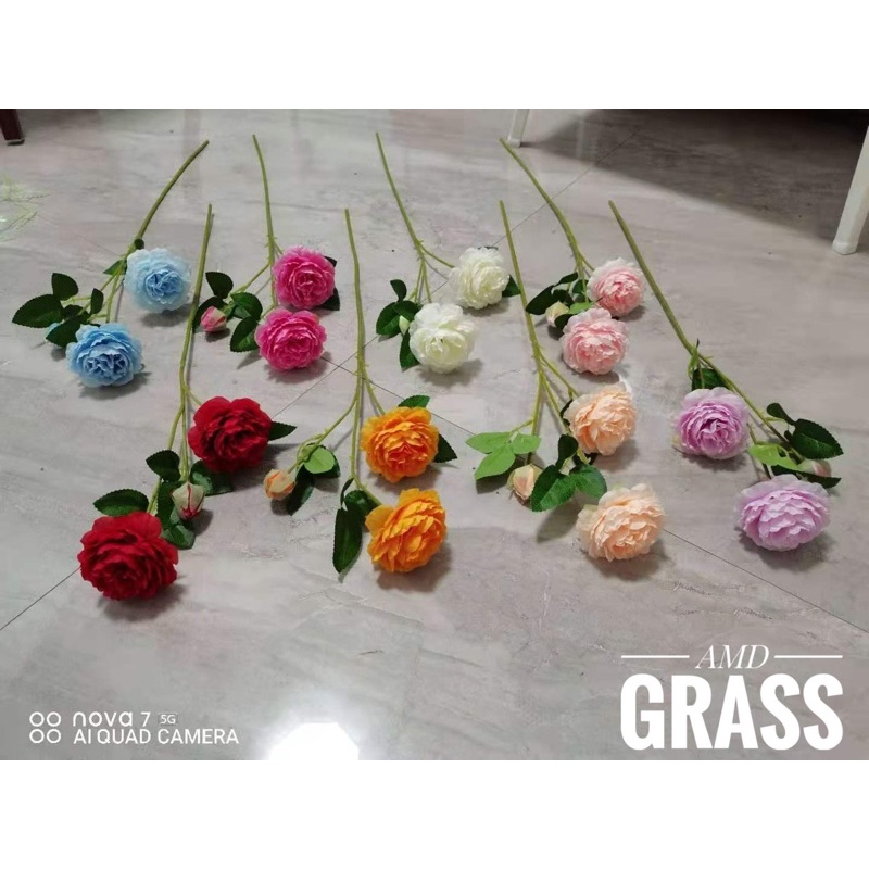 Jual Daun Tangkai Bunga Sakura,matahari,mawar,ekorbia murah | Shopee ...
