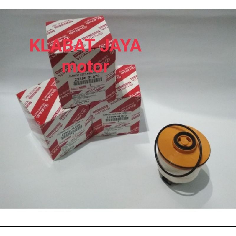Jual FUEL FILTER FILTER SOLAR INNOVA REBORN FORTUNER VRZ HILUX REVO ...