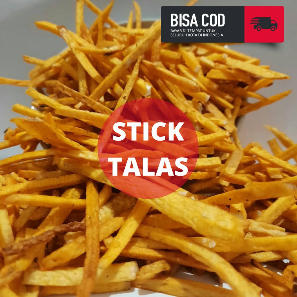 Jual STIK TALES/STICK TALAS/ANEKA JAJANAN RINGAN/PEDAS GURIH ASIN ...