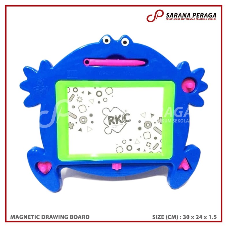 Jual SaranaPeraga - Magnetic Drawing Board Papan Tulis Magnet Kodok ...