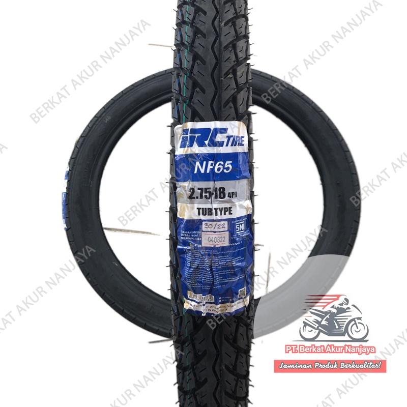 Jual IRC NR65 275-18 Ban Motor ring 18 Tiger - Scorpio - Thunder 125 ...
