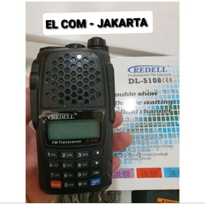 Jual JUAL HT REDELL DL5108 DL 5108 DUALBAND - HT REDELL DL 5108 ...