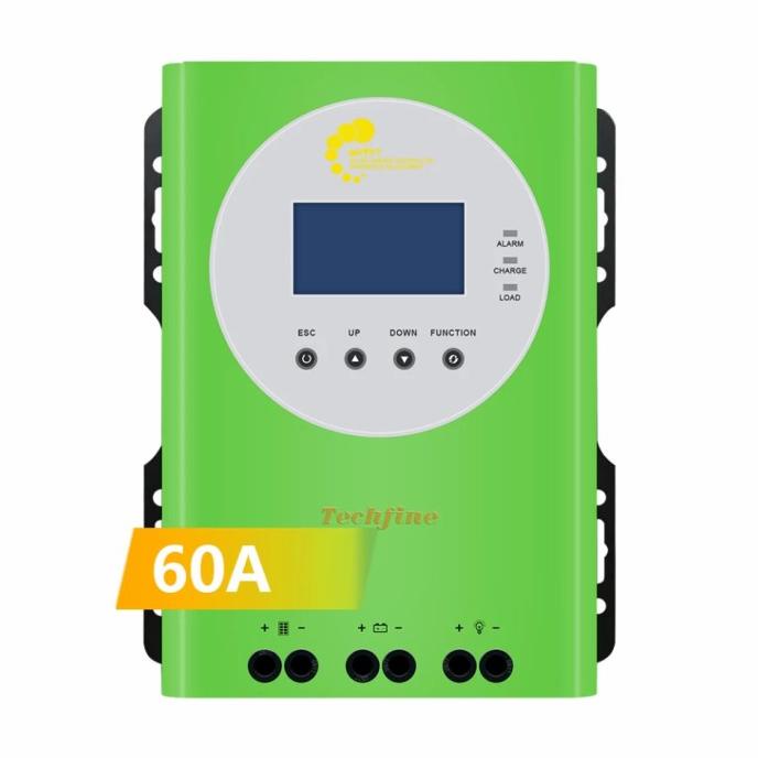 Jual MPPT 60A solar charge controller SCC PV solar panel surya techfine ...