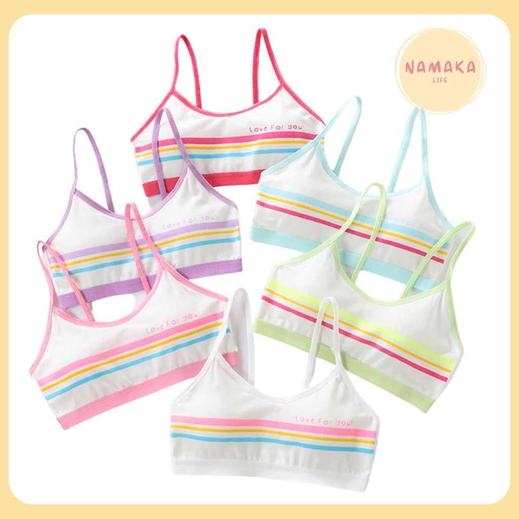 Jual [NL] MINI SET ANAK STEP 2 PEREMPUAN BH MINISET KATUN MURNI BRA CUP ...