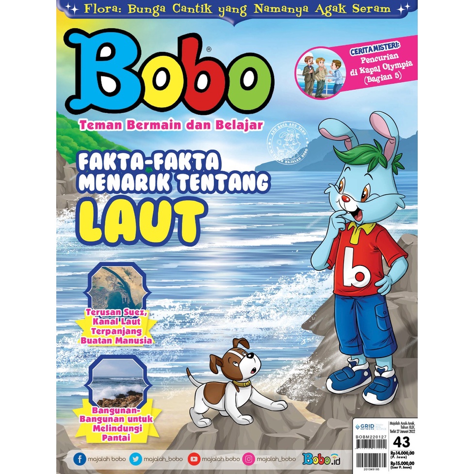Jual Majalah Anak BOBO Terbaru Edisi Januari 2022 | Shopee Indonesia
