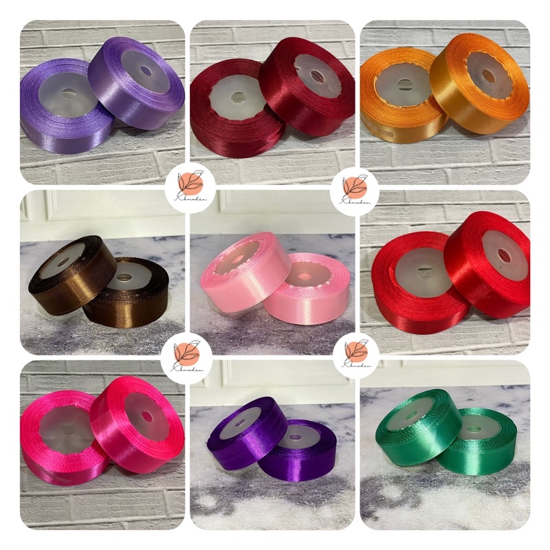 Jual Pita Satin Roll Terlengkap & Harga Terbaru Juni 2026 | Shopee ...