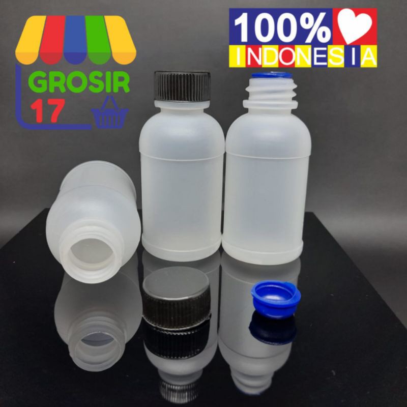 Jual BOTOL PLASTIK 50 ML HDPE | Shopee Indonesia
