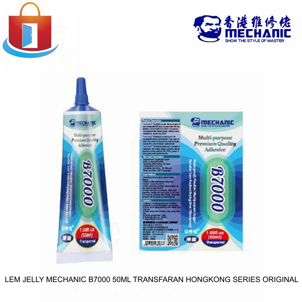 Jual LEM JELLY MECHANIC B7000 50ML TRANSPARAN BENING HONGKONG SERIES ORIGINAL 72874 | Shopee ...
