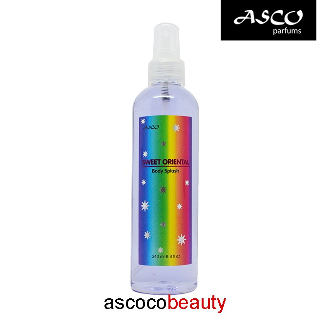 Jual ASCO Body Mist | Sweet Oriental - Body Splash 240ml | Shopee Indonesia