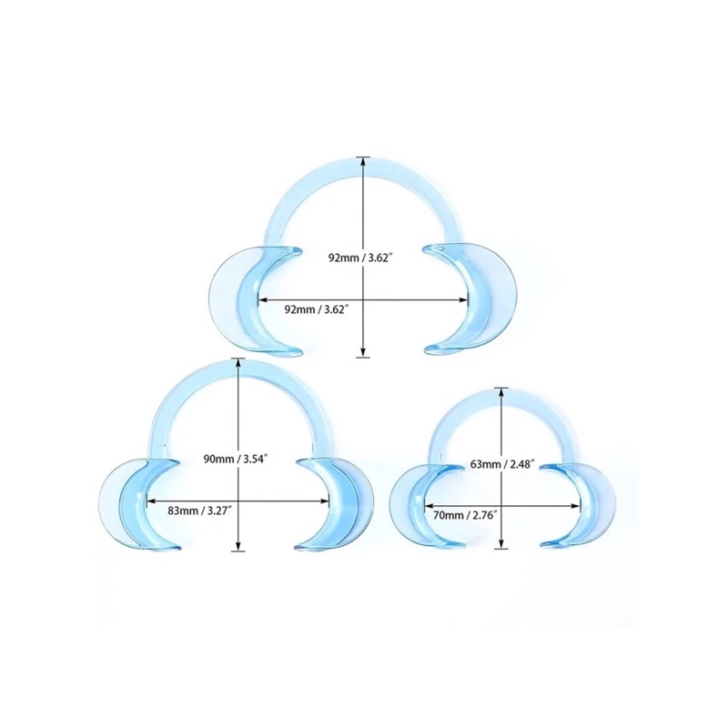 Jual Dental cheek retractor c retraktor mouth gag gate opener penyangga ...