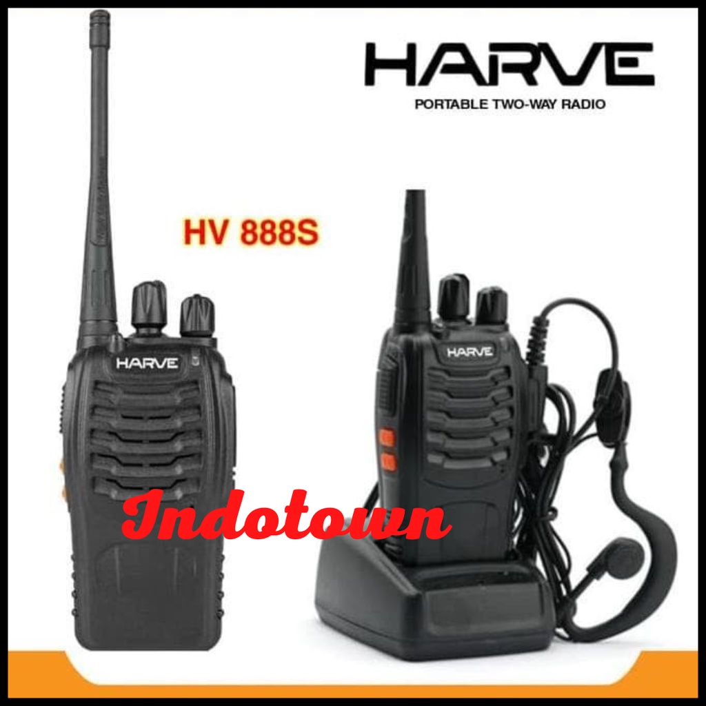 Jual Handy Talky Harve HV888s Harve 888s HT Harve 888s Single Band UHF ...