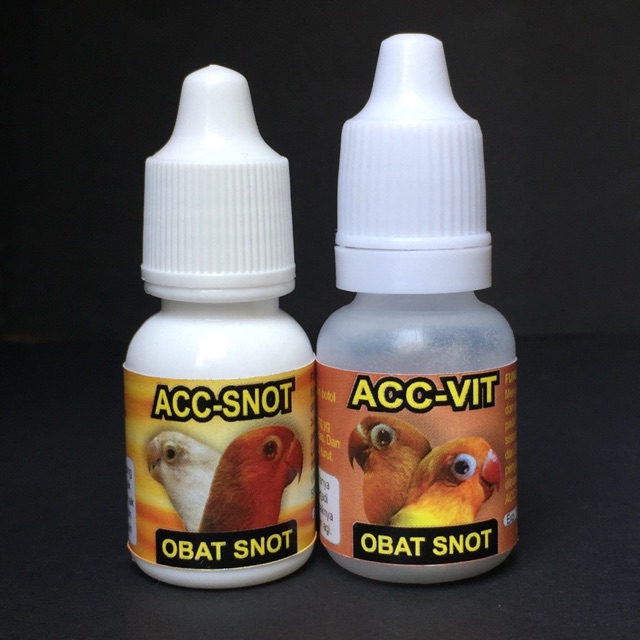 Jual OBAT SNOT ACC obat snot burung kenari / YS / lovebird / LB ...