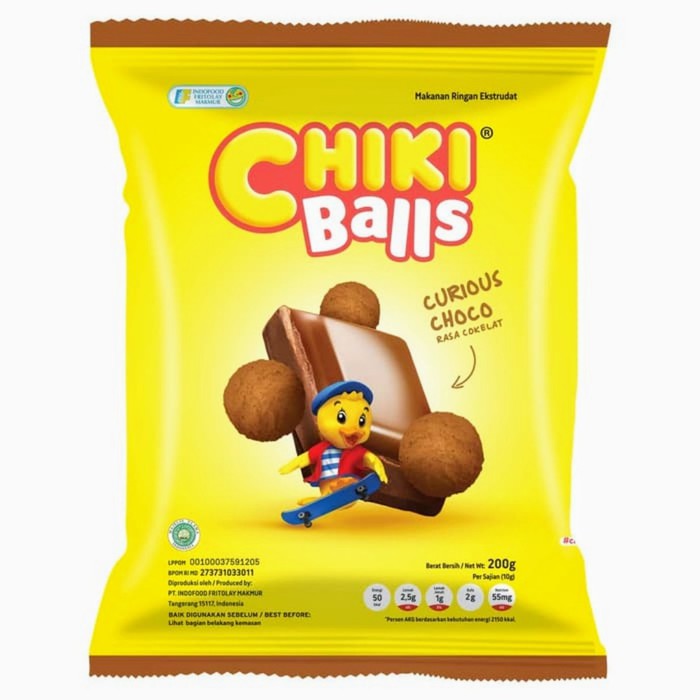 Jual Chiki Balls Rasa Coklat 200gr | Shopee Indonesia