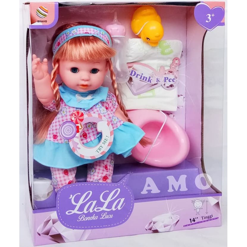 Jual Mainan anak perempuan cewek boneka bayi bisa nangis menangis pipis ...