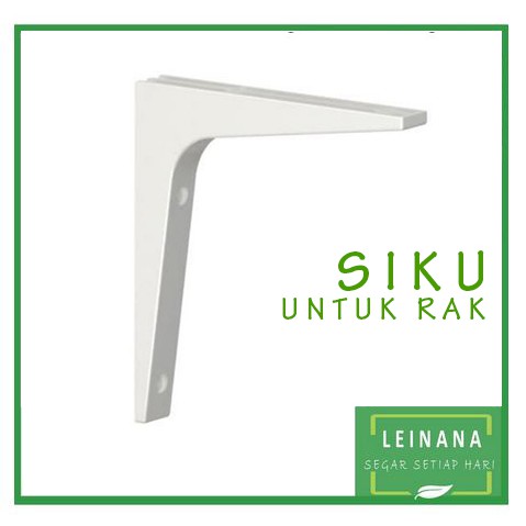 Jual 1 bh SIKU untuk rak dinding / breket dinding SIKU untuk PAPAN RAK ...
