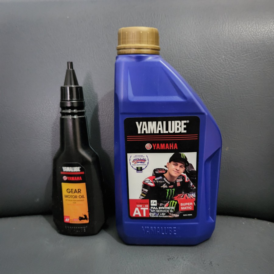 Jual Oli Super Matic 1L + Oli Gardan yamalube Gear 150ml Lexi N Max ...