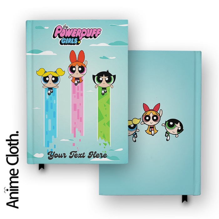 Jual Buku Catatan Notebook Powerpuff Girls Trio Jurnal Diary Hardcover ...