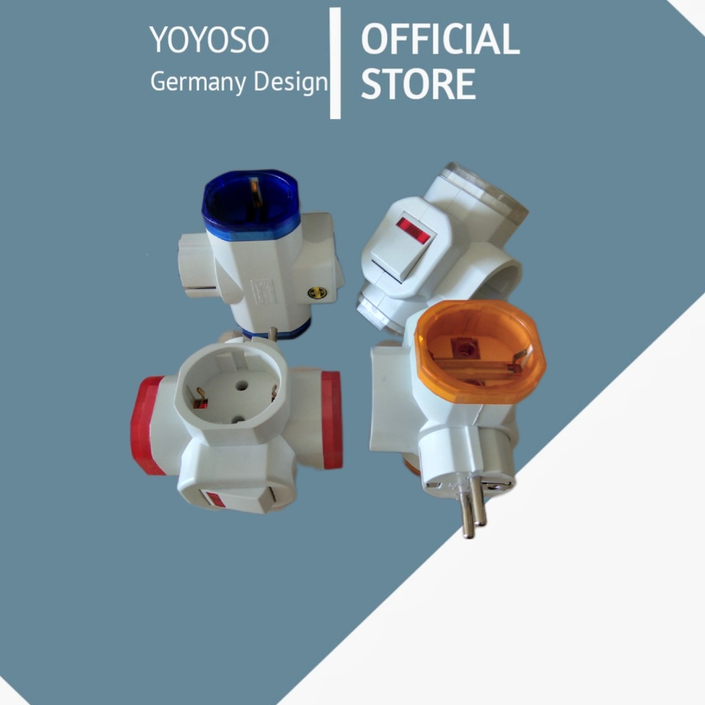 Jual Steker T-Arde Plus Switch Steker Cabang Colokan Multifungsi ...