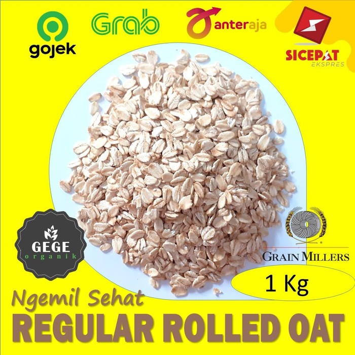 Jual Gandum Utuh Regular Rolled Oat 1kg | Shopee Indonesia