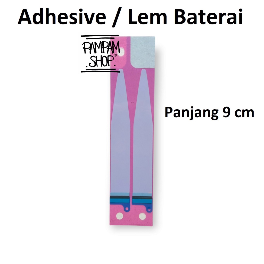 Jual Lem Baterai 9 CM Battery Adhesive Sticker Double Tape Perekat ...