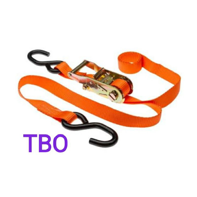 Jual Ratchet Tie Down Set Gesper, Tali Pengikat Barang di Motor, Tali ...
