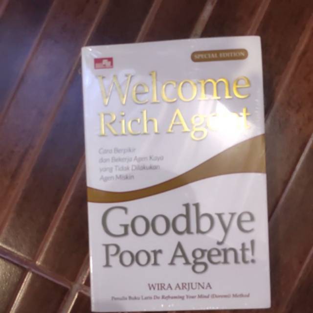 Jual Welcome rich agent goodbye poor agent | Shopee Indonesia