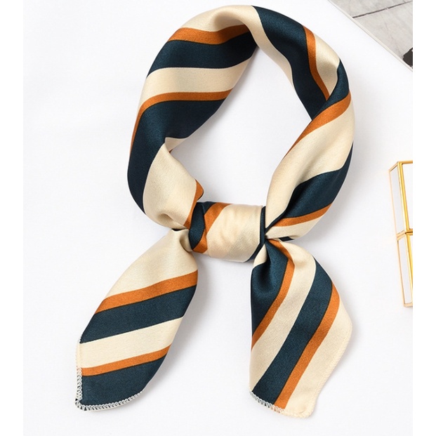 Jual Syal Korea Fashionable wanita aksesoris sutra syal leher syal tas ...