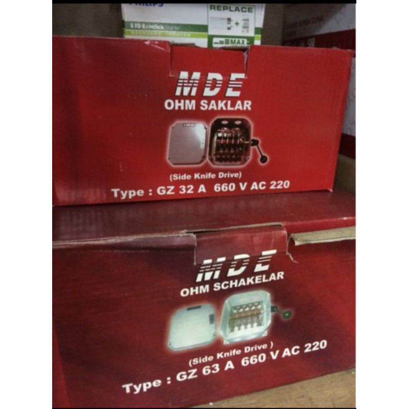 Jual tuas genset ohm saklar gz mde cos MDE 63a 63 ampere | Shopee Indonesia