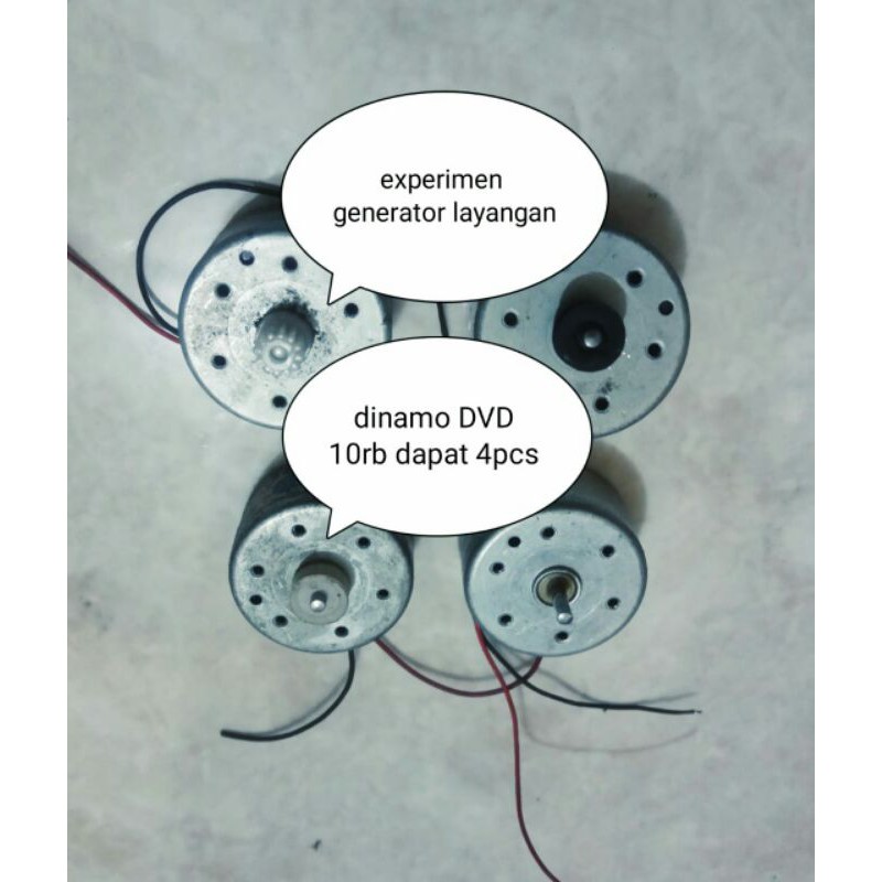Jual DINAMO DVD 8,5V 10RB DAPAT 4PCS | Shopee Indonesia