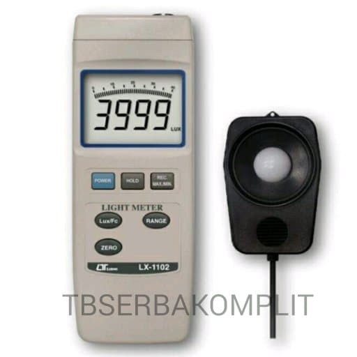 Jual Lutron LX-1102 Light Meter Lux Meter 40000 lux 400000 lux Alat Ukur | Shopee Indonesia