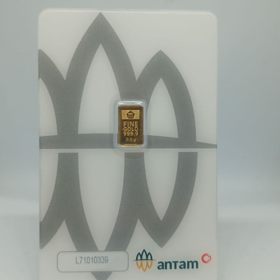 Jual LM ANTAM 0.5 GRAM / EMAS BATANGAN 0.5 GRAM - CSA001 | Shopee Indonesia