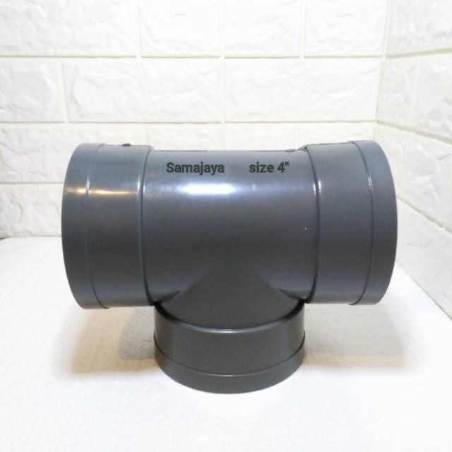 Jual TEE 4" CROSS , Sambungan pipa , Sambungan pralon , Fitting CROSS | Shopee Indonesia