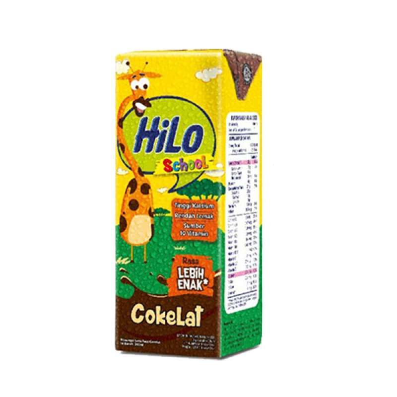 Jual HI-LO SCHOOL UHT COKLAT 200ML | Shopee Indonesia
