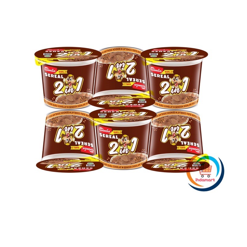 Jual Coco Crunch Simba Sereal Cup ( 2 in 1 )24 gram Isi 6 pcs | Shopee ...