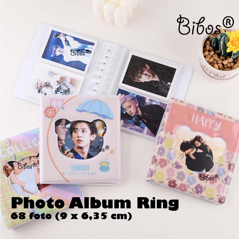 Jual Ring Binder Foto Album - Photo Album Kpop Polaroid Album Foto Mini ...