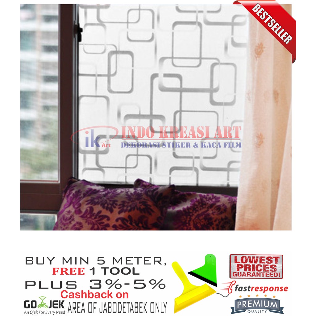 Jual STIKER KACA STICKER KACA MOTIF BEST SELLER 122 KACA FILM MOTIF ...