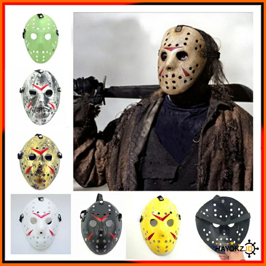 Jual Topeng Jason and Freddy Halloween Horror Friday 13th MASK | Shopee ...