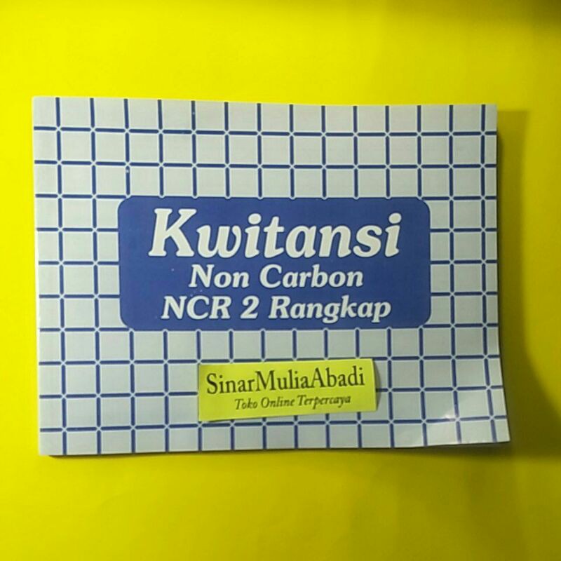 Jual Buku Kwitansi Rangkap 2 NCR Size 1/2 Folio | Shopee Indonesia