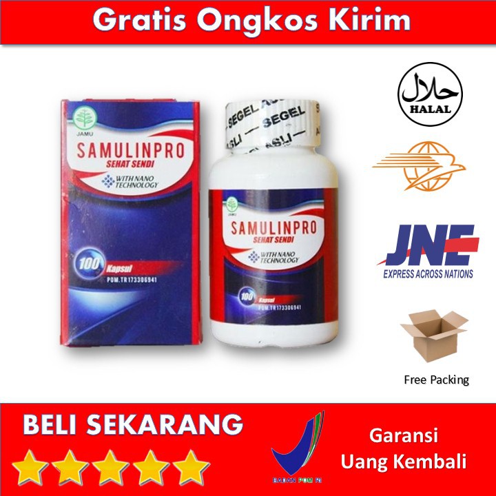 Jual Obat Herbal Samulinpro Sehat Sendi Isi 100 Kapsul Obat Sakit ... Jual Obat Herbal Samulinpro Sehat Sendi Isi 100 Kapsul Obat Sakit ...