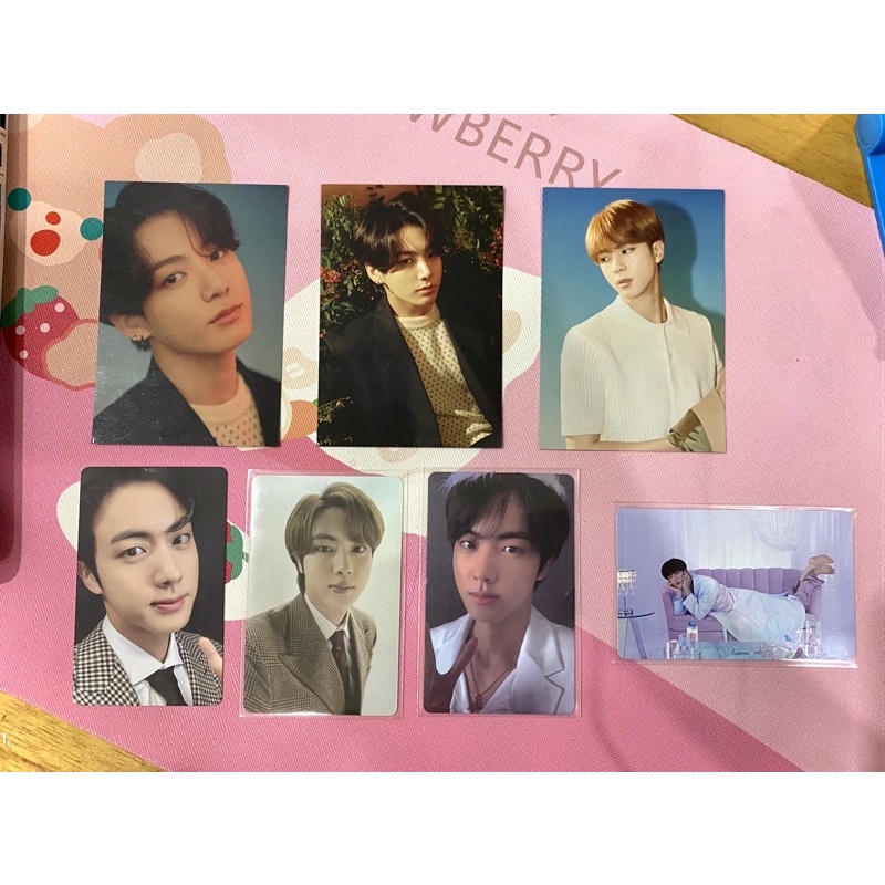 Jual booked takeall photocard pc bts jungkook jin seokjin in the soop hybe butter insight jimin ...