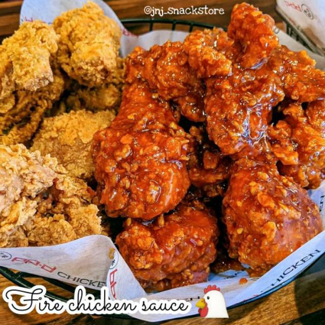 Jual SAUS BBQ PEDAS KOREA / FIRE CHICKEN SAUCE UK 550 ML | Shopee Indonesia