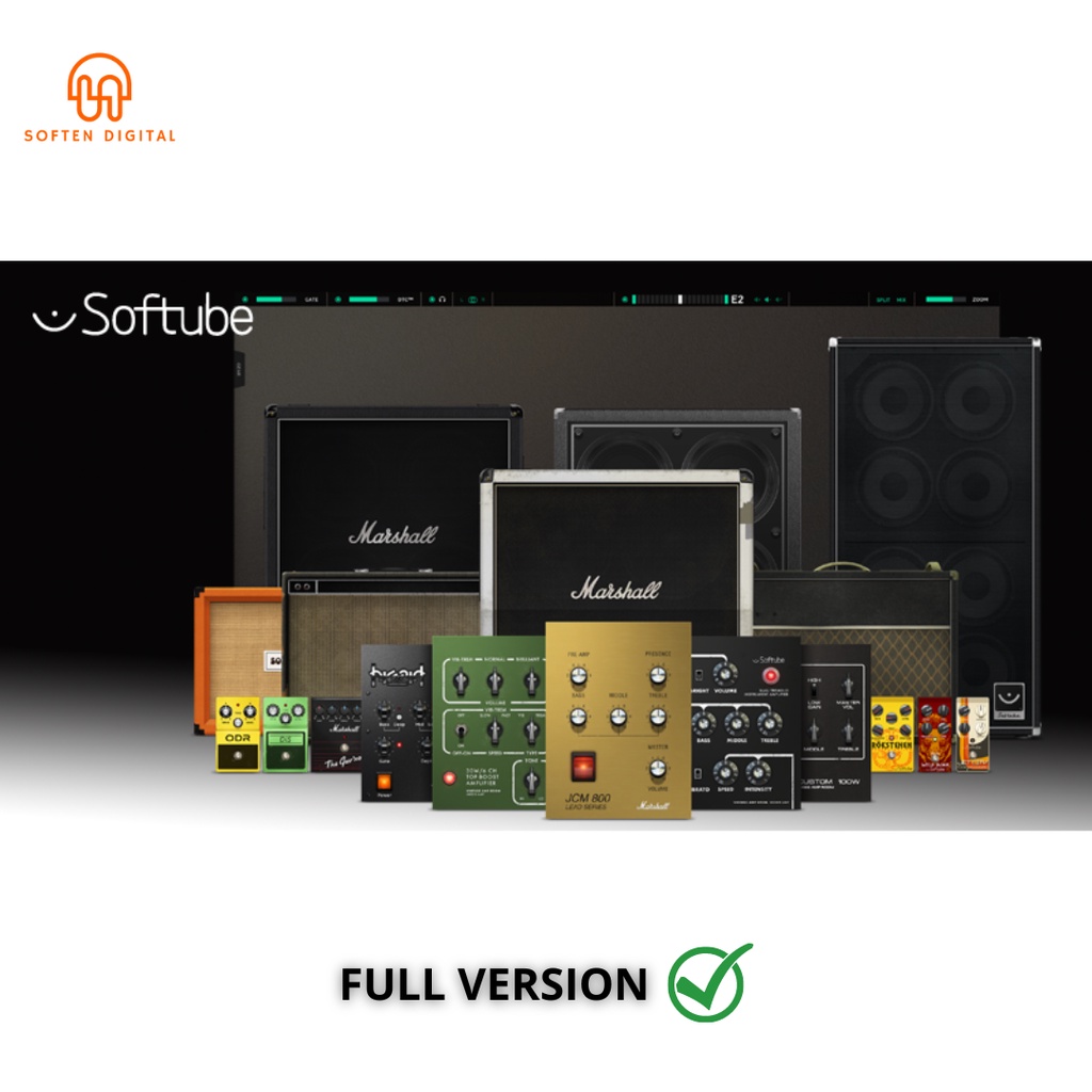Jual Softube Amp Room v2 VST Plugin professional studio full of vintage ...