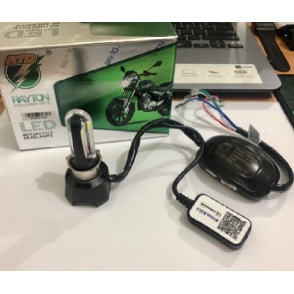 Jual Lampu Led Motor H4 H6 RTD M02K App RGB 29 Mode Original RTD (KODE ...
