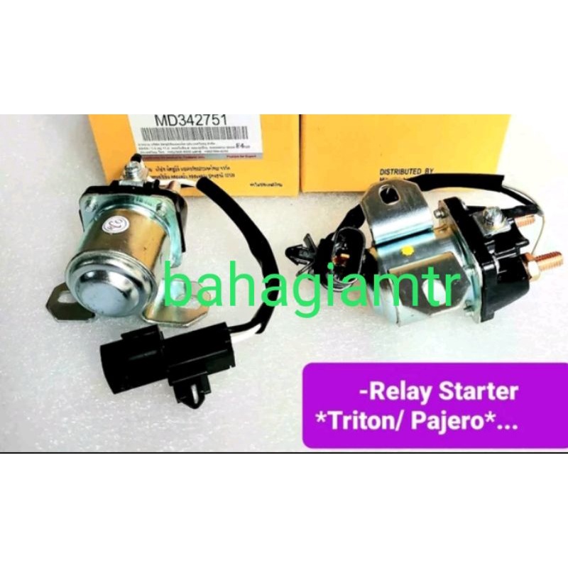 Jual relay starter relai glow plug mitsubishi triton pajero sport ...