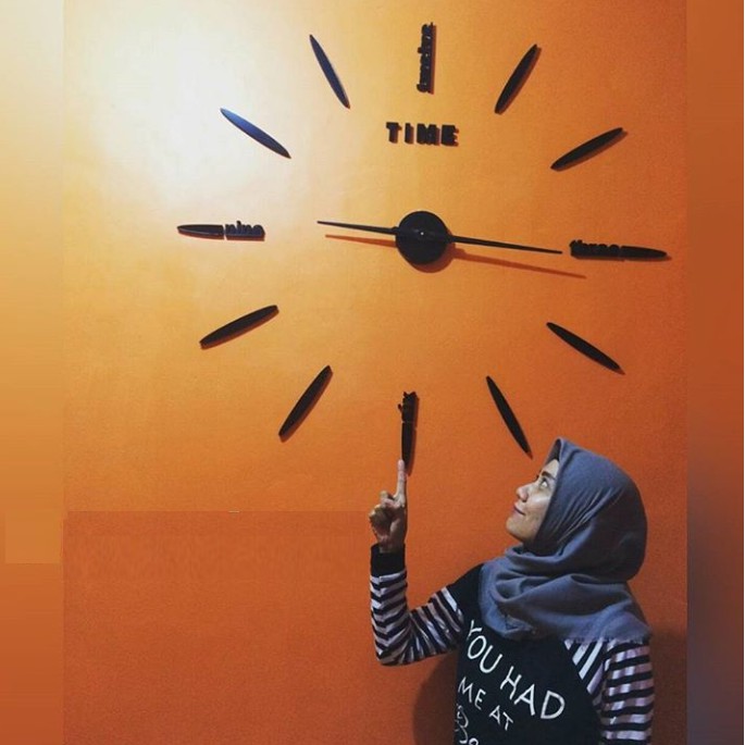 Jual Jam Dinding besar raksasa jumbo custom DIY giant wall clock ...