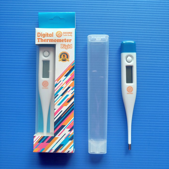 Jual Termometer badan digital kaku Sakamed | Shopee Indonesia