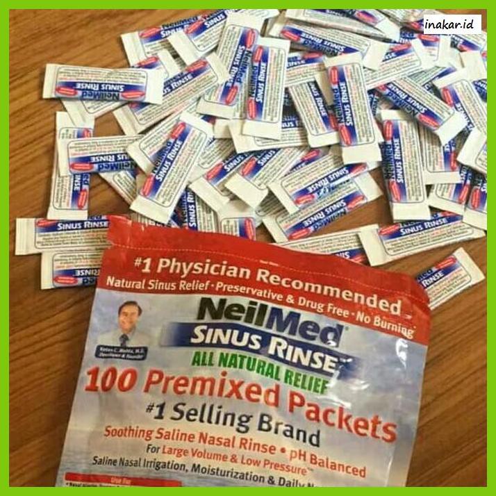 Jual Obat-Pilek-Demam-Batuk- Neilmed Sinus Rinse Premixed Packet ...
