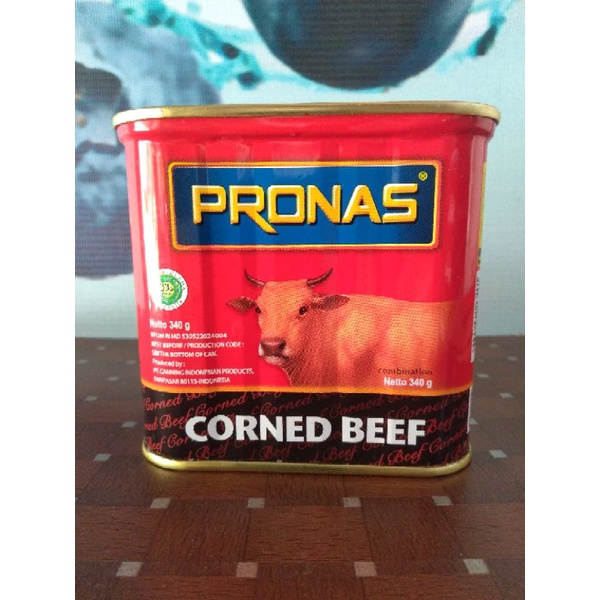 Jual Pronas Corned Beef (kornet daging sapi) murah enak packing ori ...